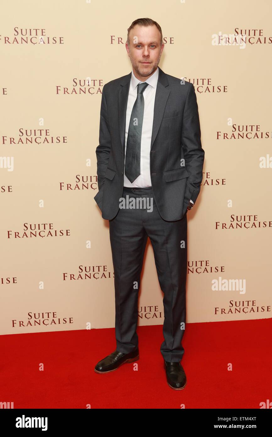 UK Gala screening of 'Suite Francaise' at May Fair Hotel - Red Carpet ...