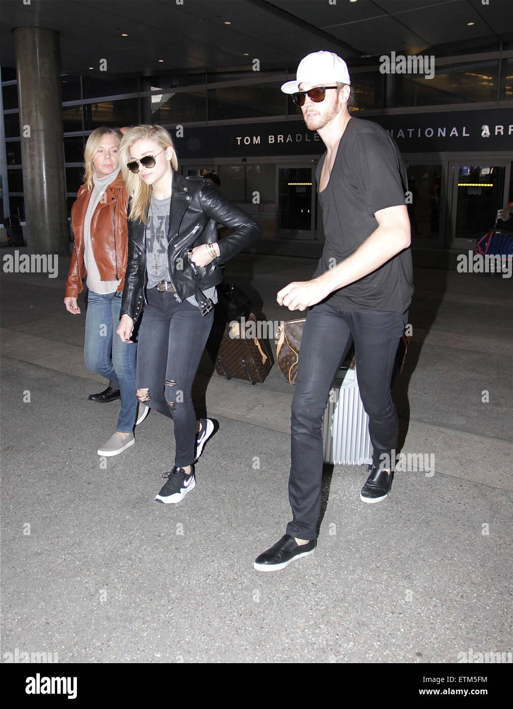 Chloe grace moretz mother teri hi-res stock photography and images - Alamy