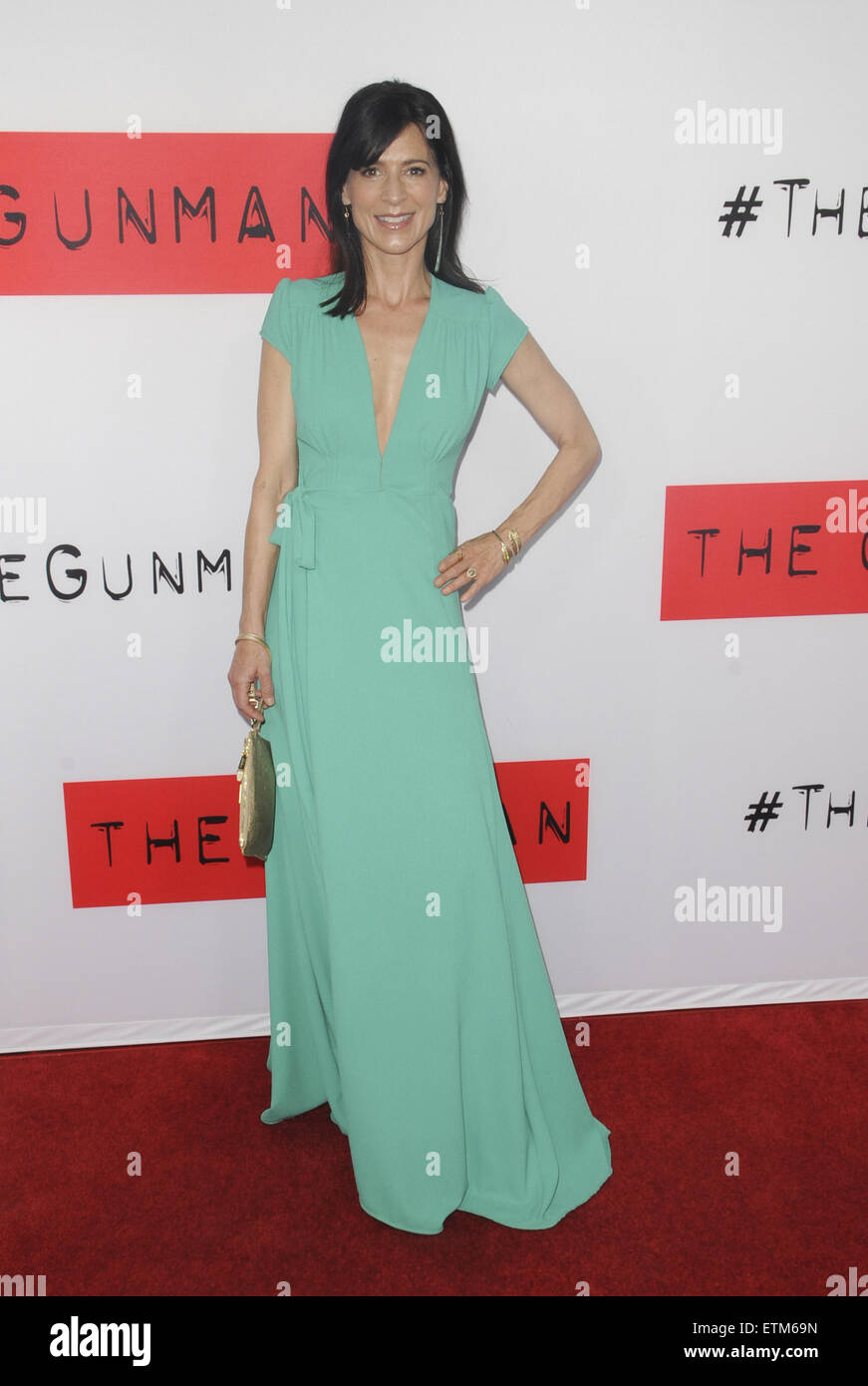 Film Premiere of Gunman Featuring: Perrey Reeves Where: Los Angeles ...