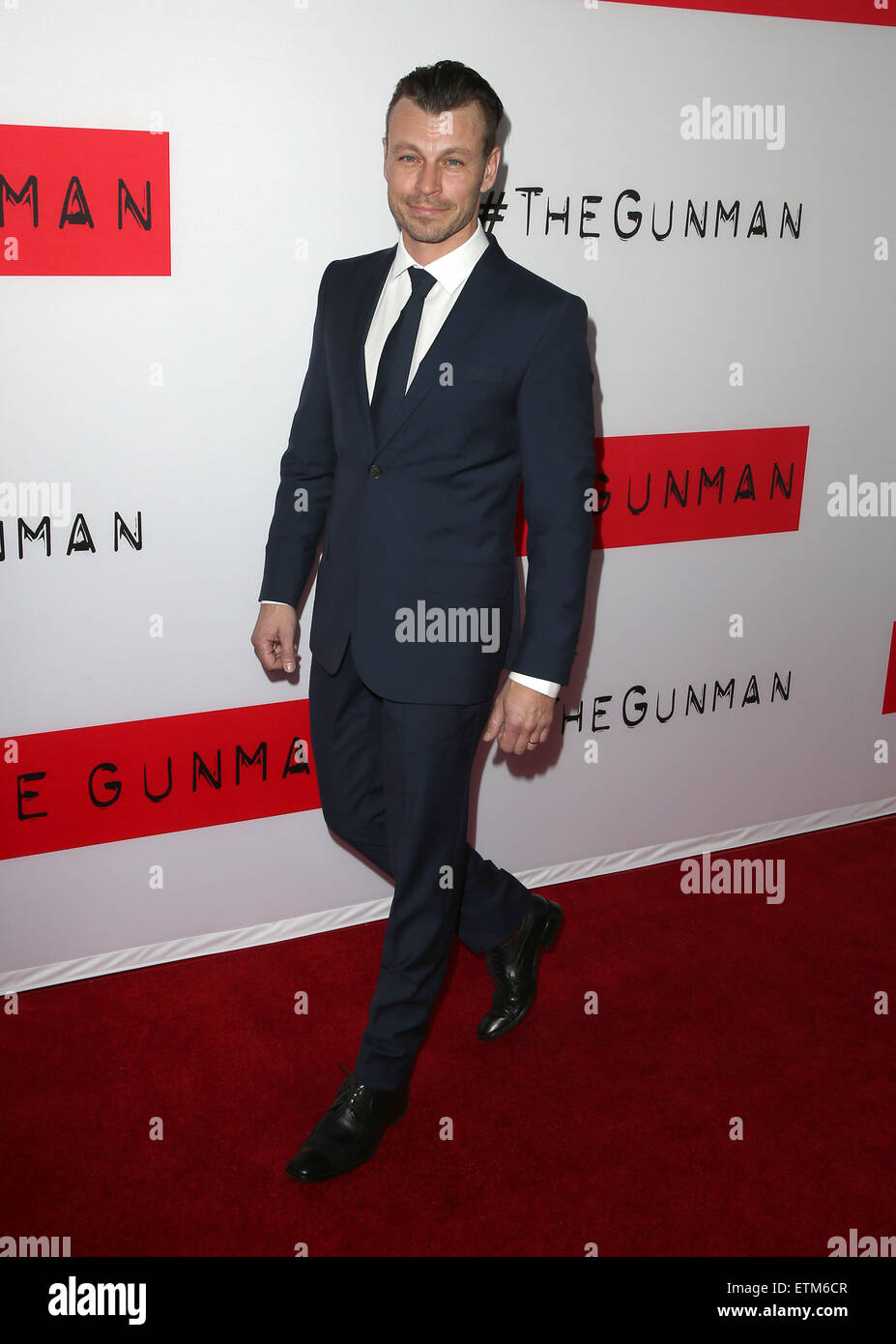 Premiere Of Open Road Films' "The Gunman" Featuring: Peter Franzen ...