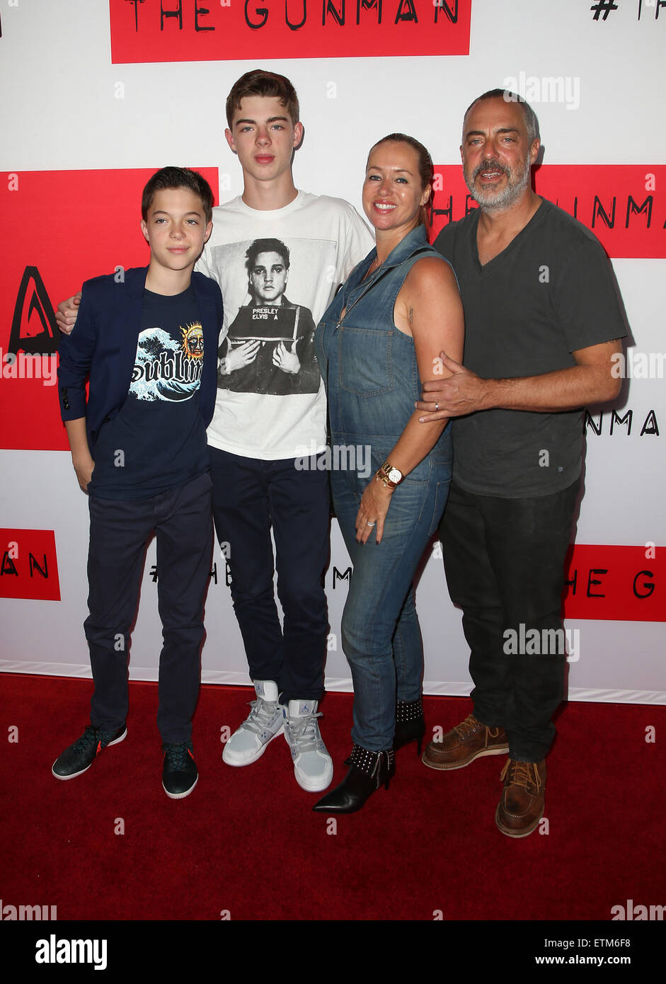 Premiere Of Open Road Films' "The Gunman" Featuring: Titus Welliver ...