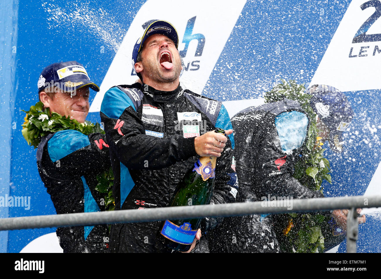 Motorsports: FIA WEC 2015, 24 Hours of Le Mans, 24h Le Mans, Dempsey ...