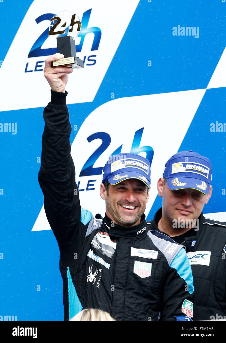 Motorsports: FIA WEC 2015, 24 Hours of Le Mans, 24h Le Mans, Dempsey ...