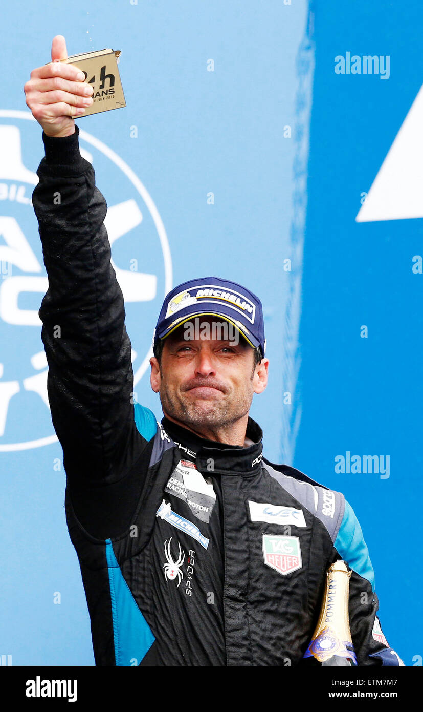 Motorsports: FIA WEC 2015, 24 Hours of Le Mans, 24h Le Mans, Dempsey ...