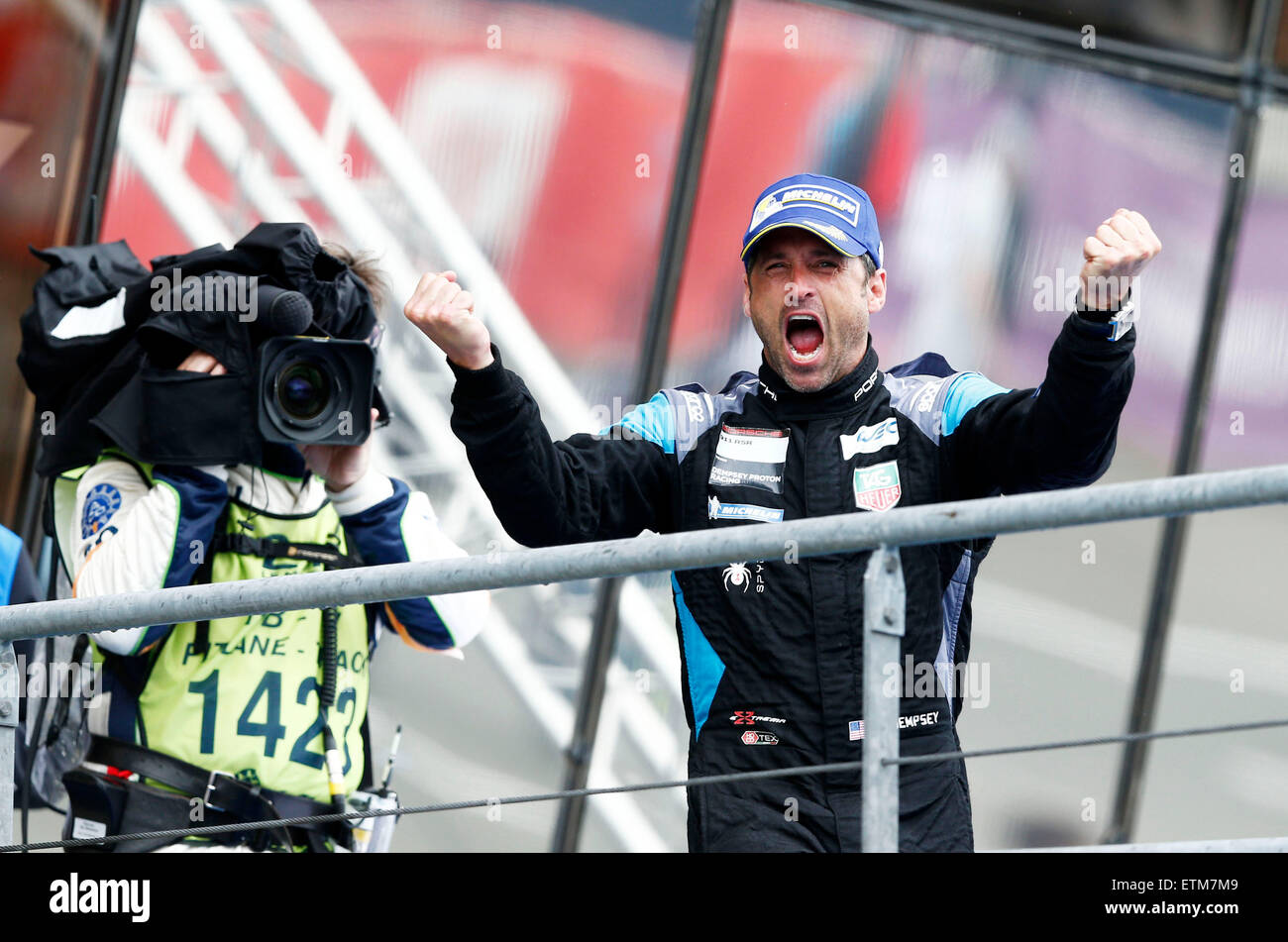 Motorsports: FIA WEC 2015, 24 Hours of Le Mans, 24h Le Mans, Dempsey ...