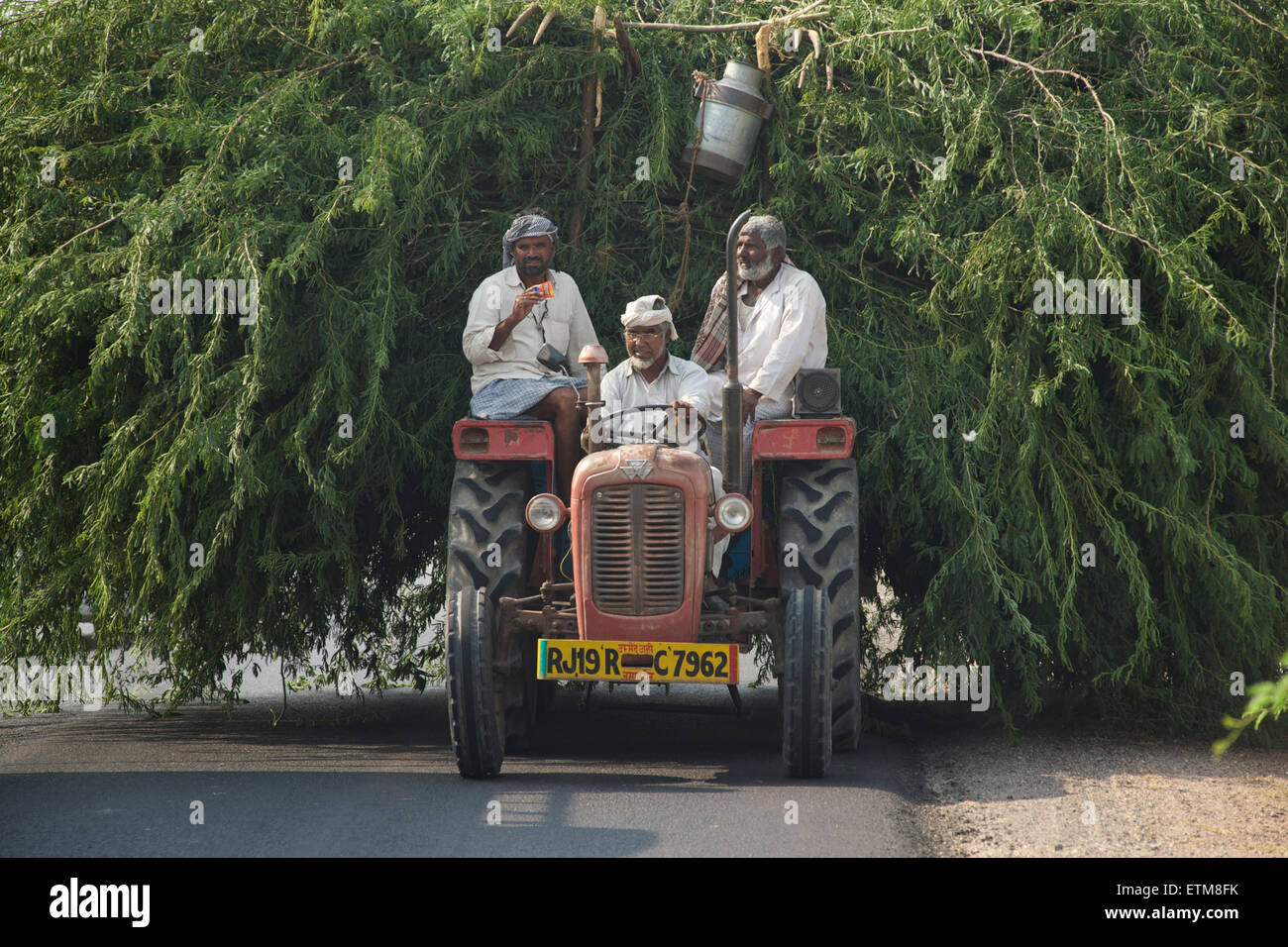 Indian tractor hi-res stock photography and images - Alamy