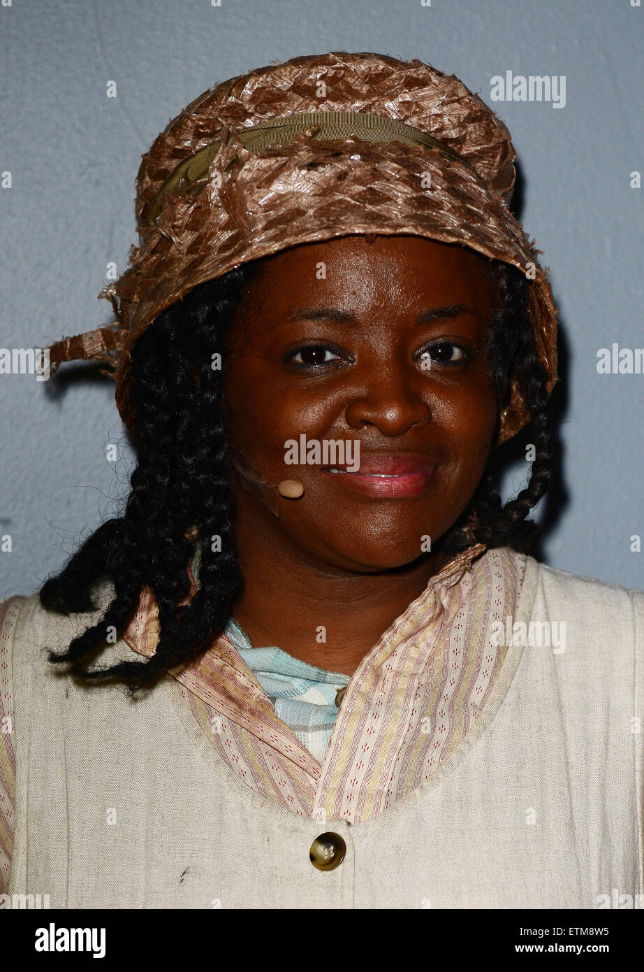 The cast of 'The Color Purple' backstage at James L Knight Center ...