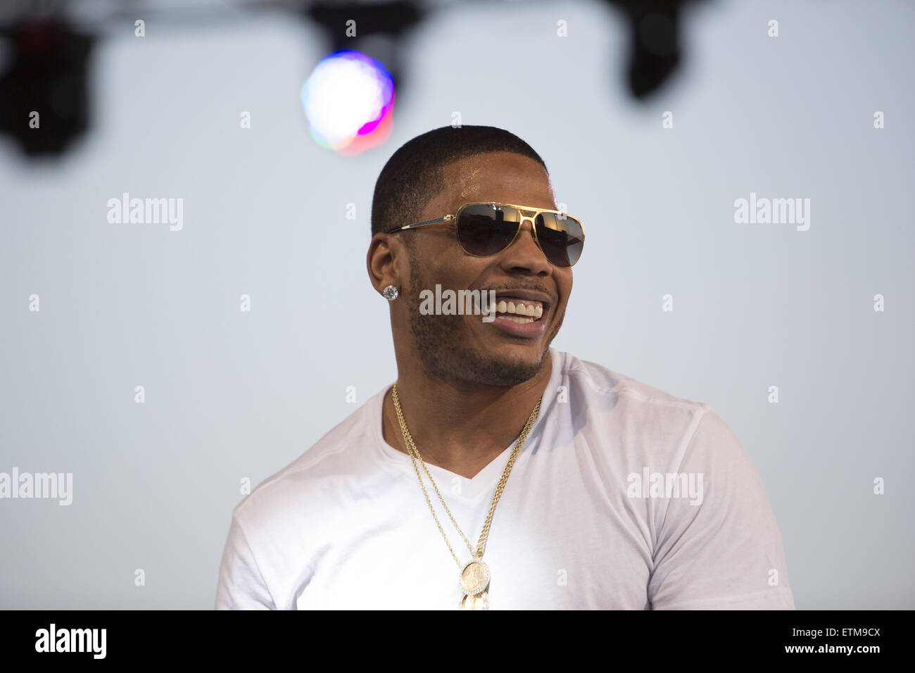 Nelly performs live in concert at the Martyr Franso Hariri Stadium. The ...