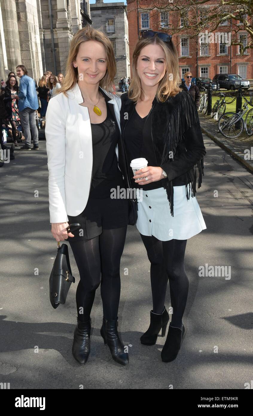 Actress Amy Huberman meets her idol, Parks and Recreation star Amy ...