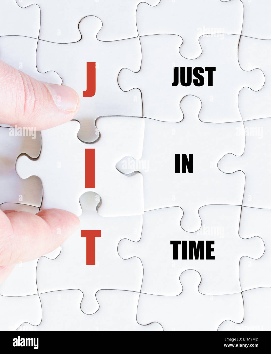 Just in time jit image hi-res stock photography and images - Alamy