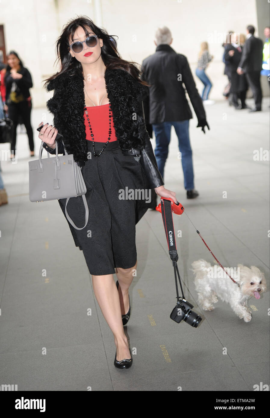 Comic Relief marathon at BBC Studios in London Featuring: Daisy Lowe ...