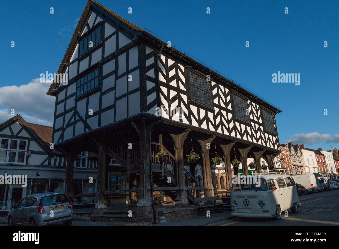 Ledbury Town Hall Stock Photo - Alamy