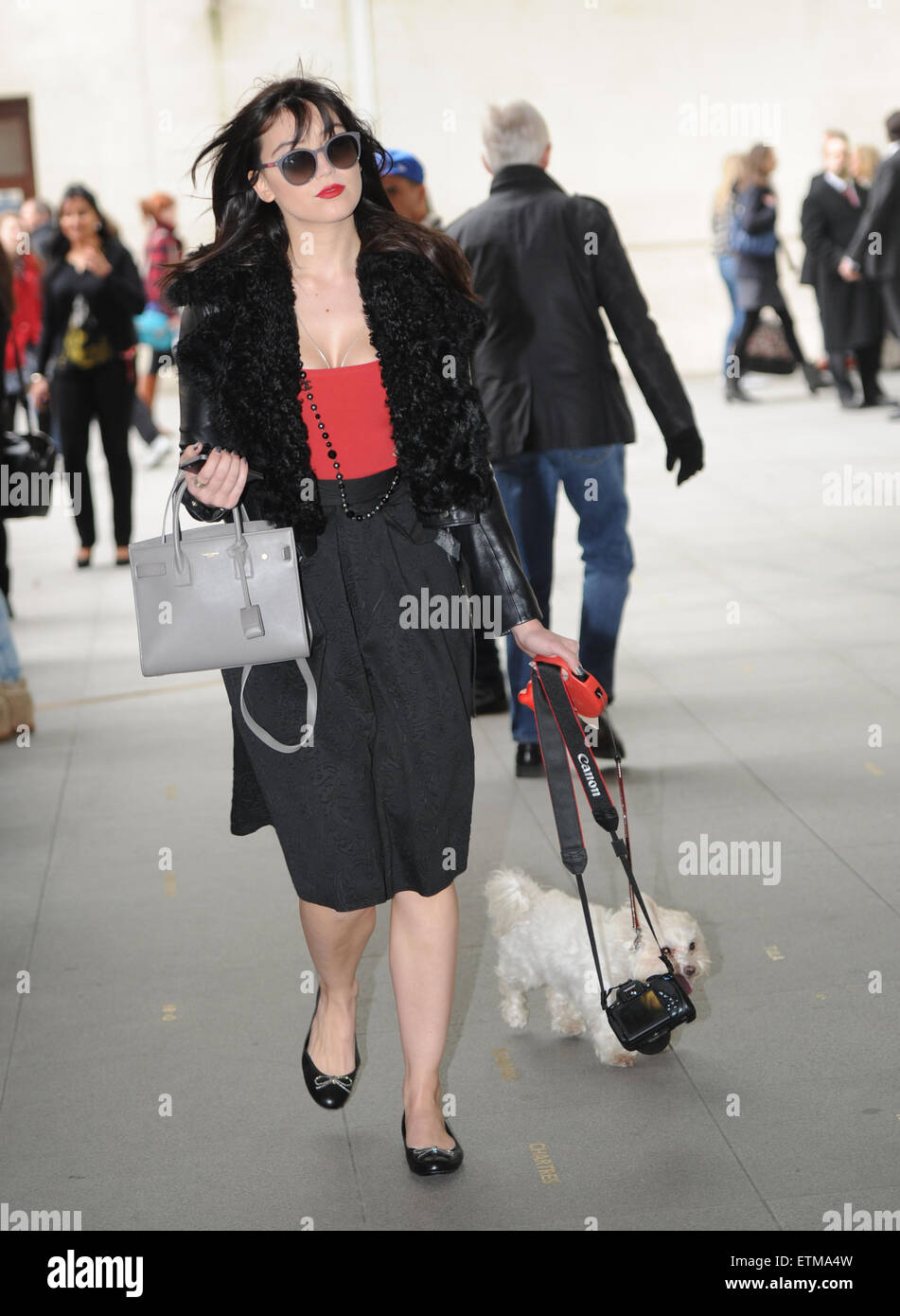 Comic Relief marathon at BBC Studios in London Featuring: Daisy Lowe ...