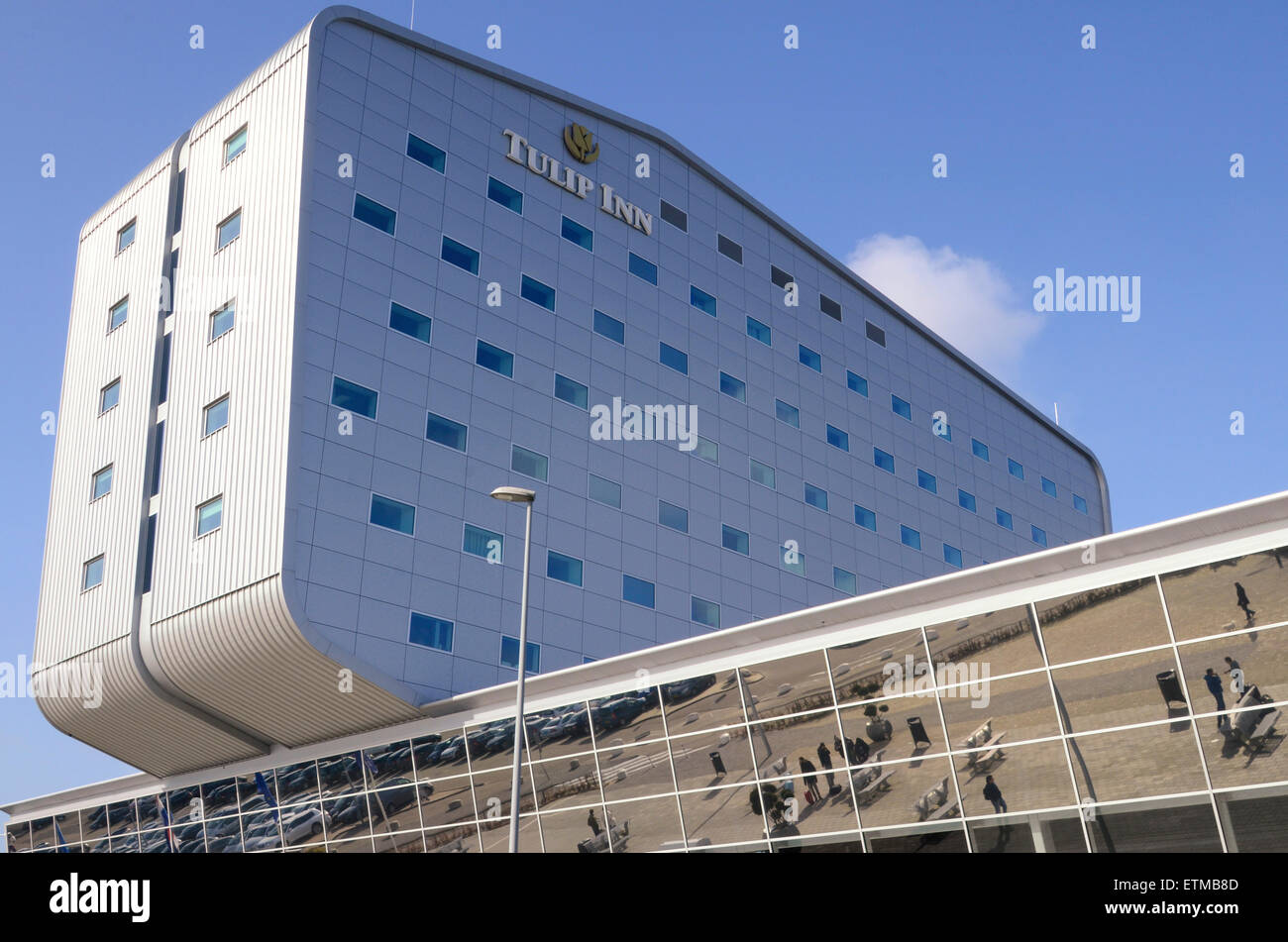 Tulip Inn Hotel on airport building Eindhoven, Province Nordbrabant ...