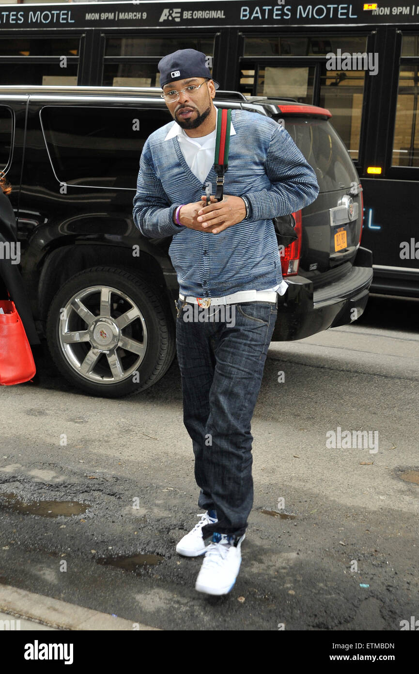 Method Man out and about in Manhattan Featuring: Method Man, Clifford Smith Where: New York City ...