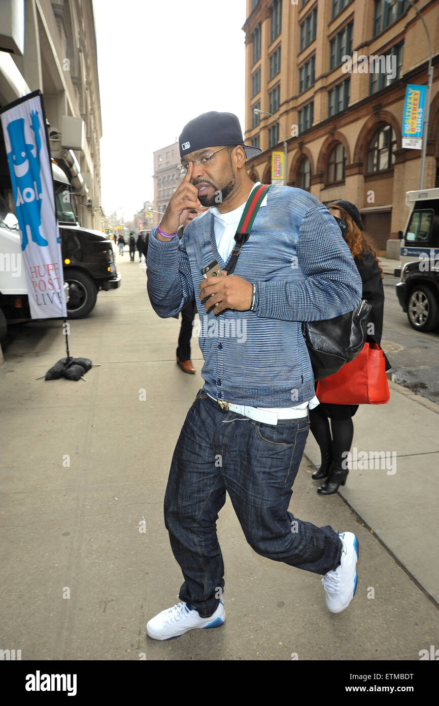 Method Man out and about in Manhattan Featuring: Method Man, Clifford Smith Where: New York City ...