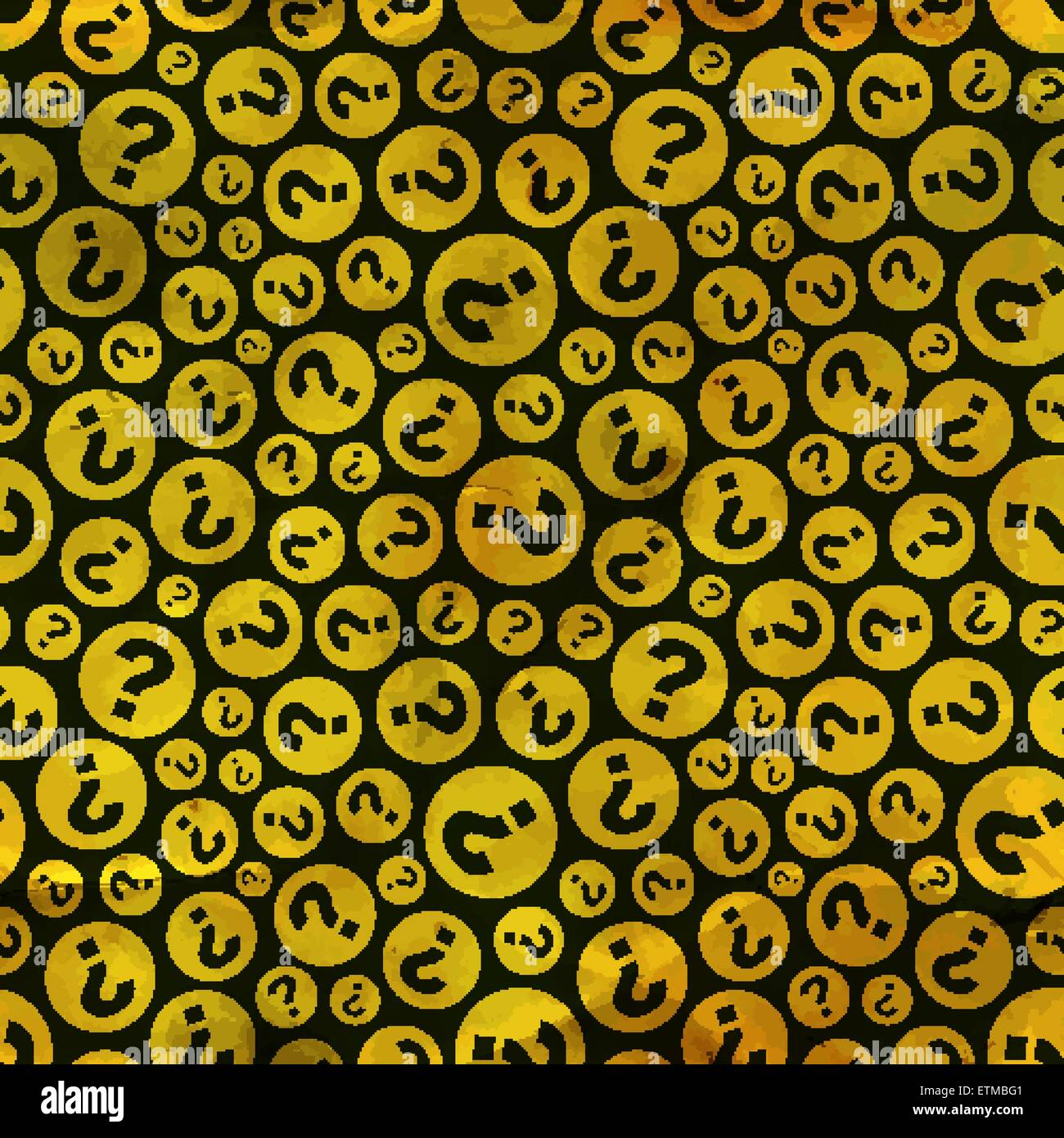 Question mark seamless vector hi-res stock photography and images - Alamy