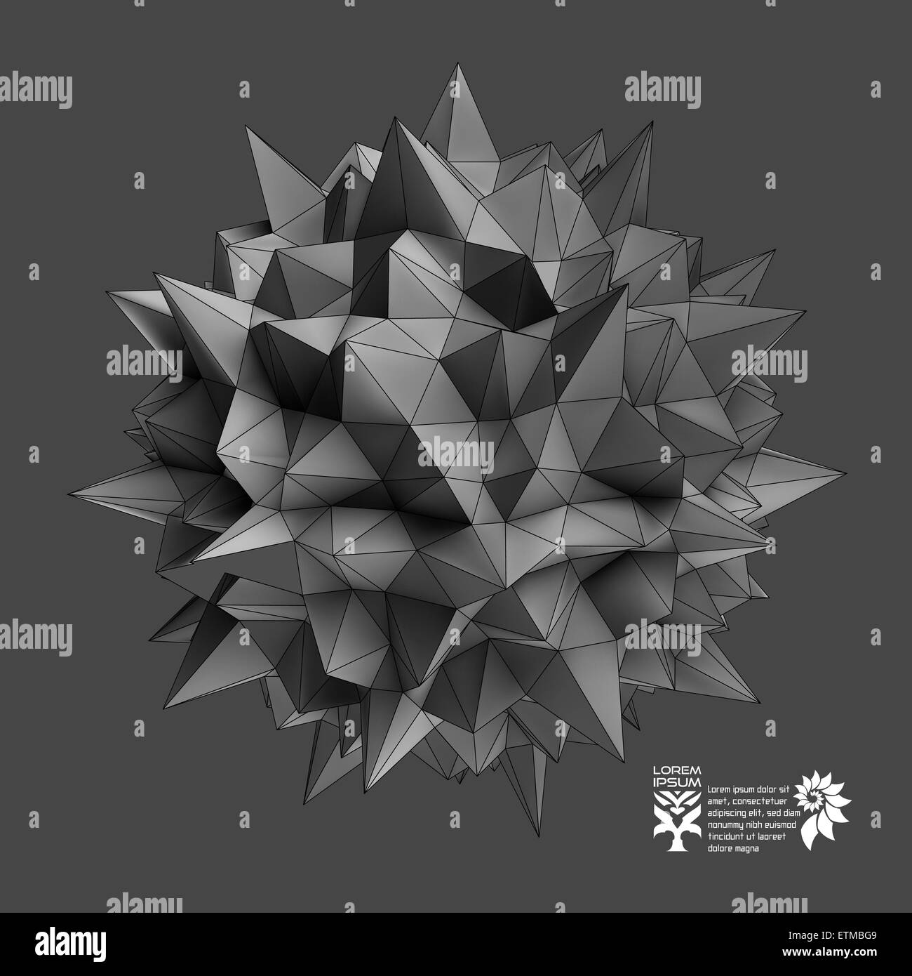 3d concept illustration. Usable for different business design Stock ...