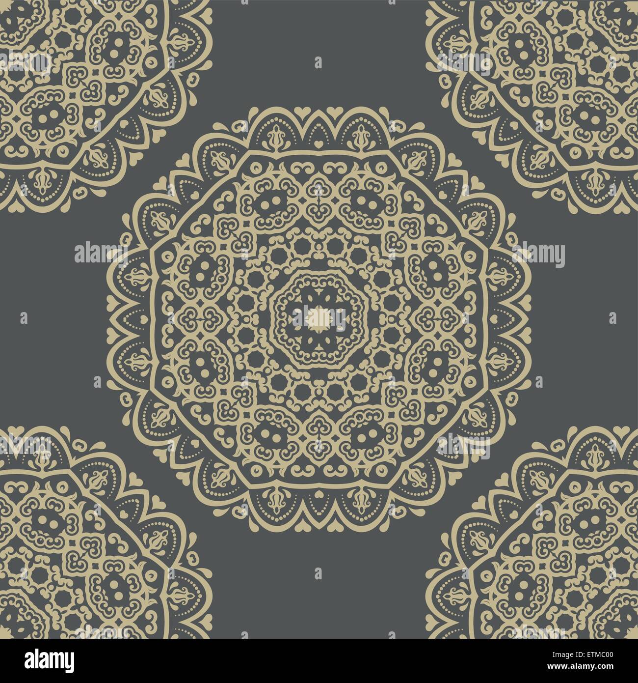 Seamless Orient Vector Background Stock Vector Image & Art - Alamy