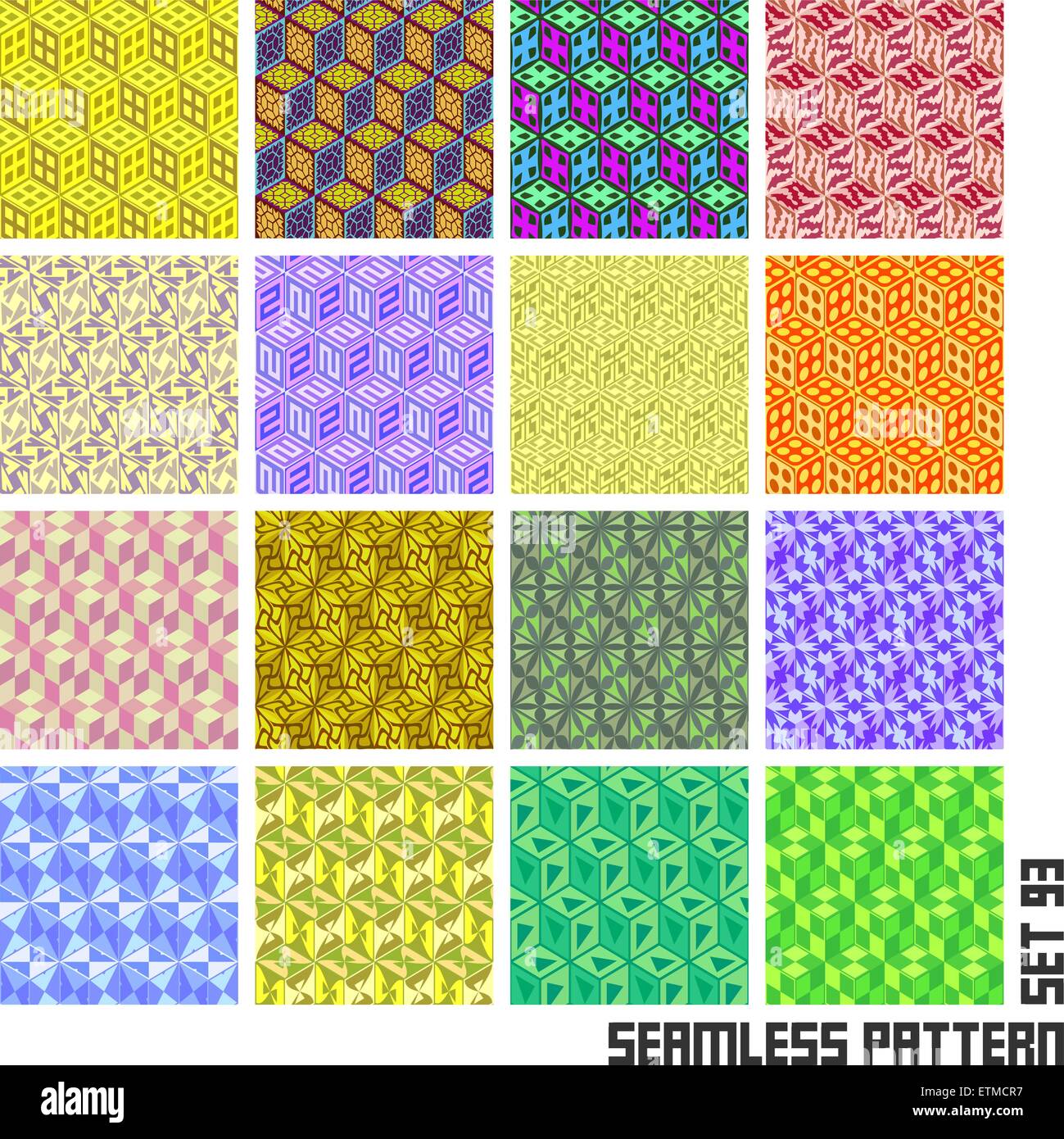 Seamless pattern. Abstract background. Great collection Stock Vector ...