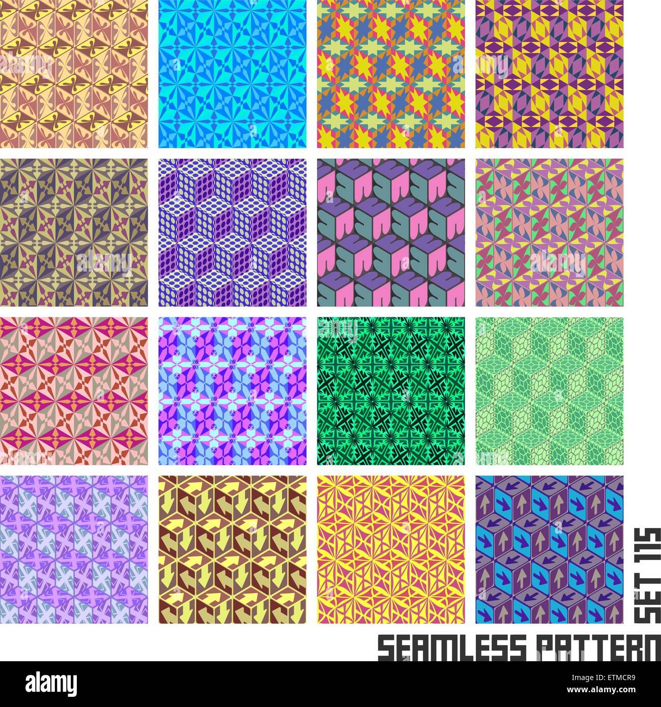 Seamless pattern. Abstract background. Great collection Stock Vector ...