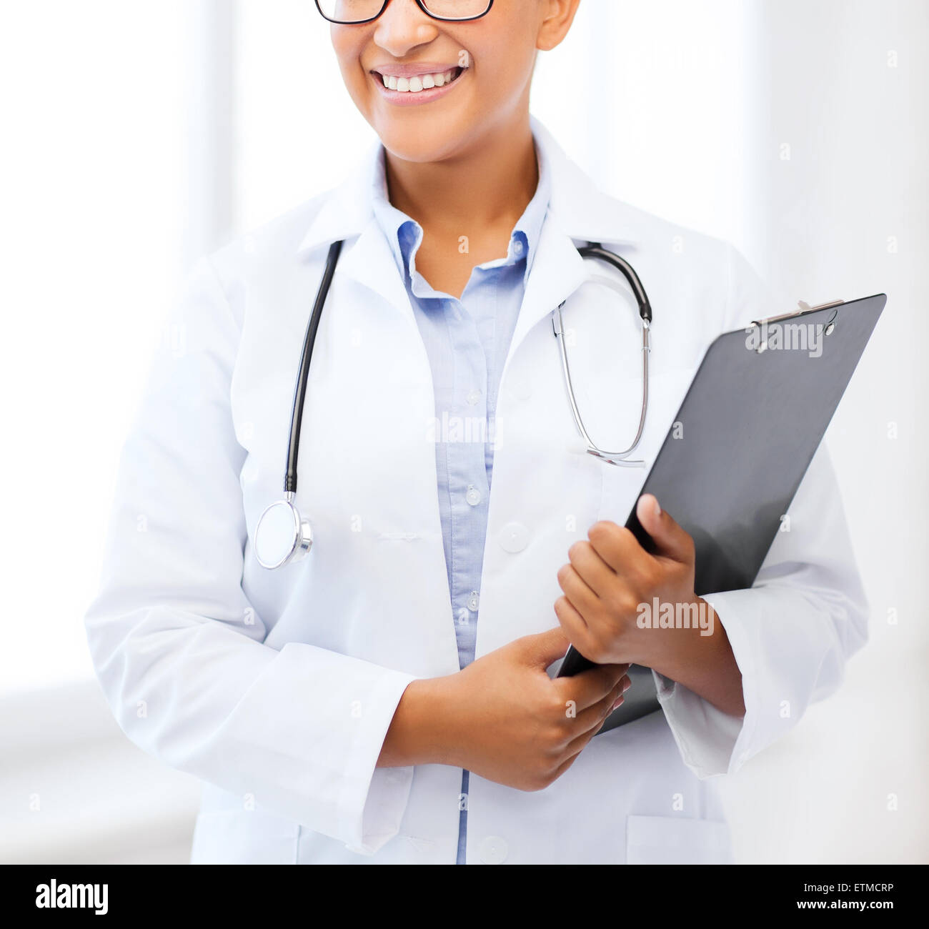 african female doctor in hospital Stock Photo - Alamy
