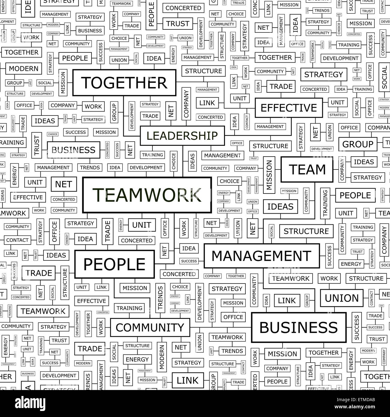 TEAMWORK. Seamless pattern. Word cloud illustration Stock Vector Image ...
