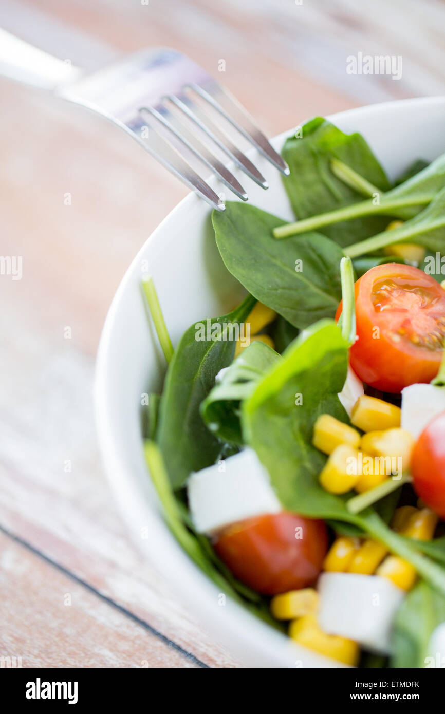 close up of vegetable salad bowl Stock Photo - Alamy