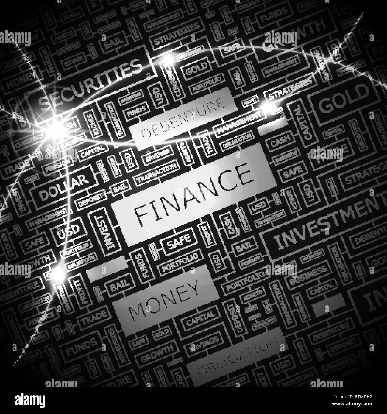 Finance wordcloud Stock Vector Images - Alamy