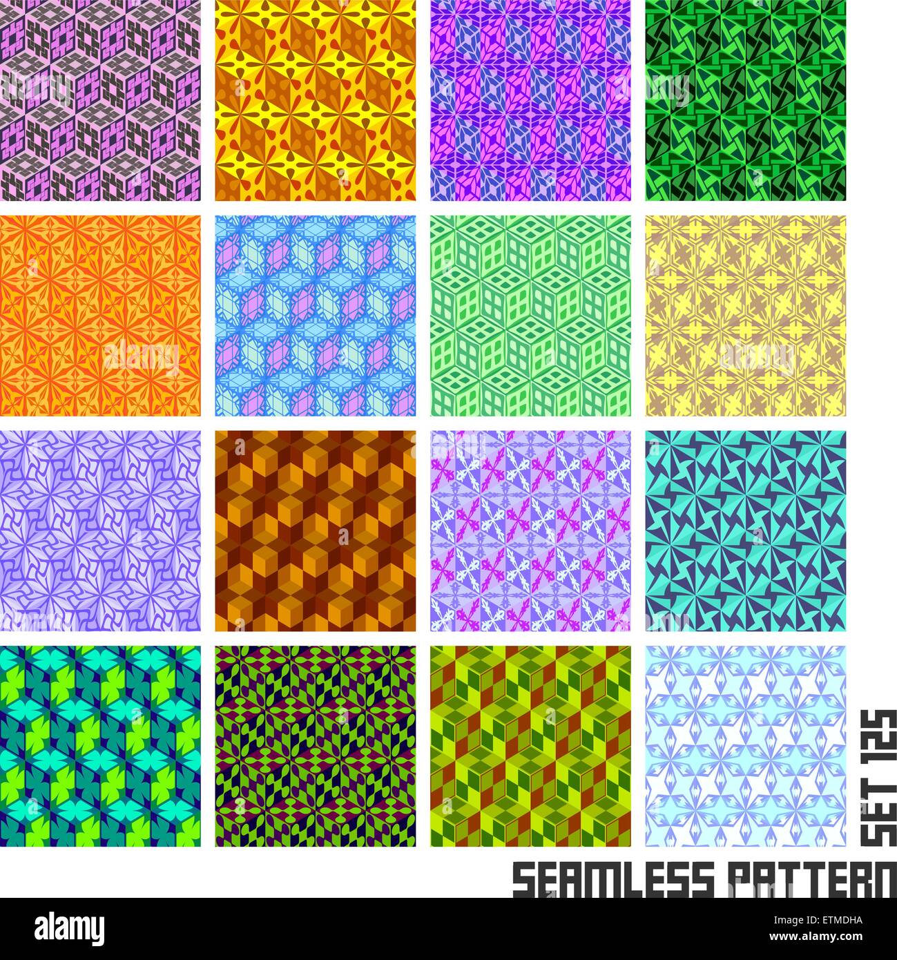 Seamless pattern. Abstract background. Great collection Stock Vector ...