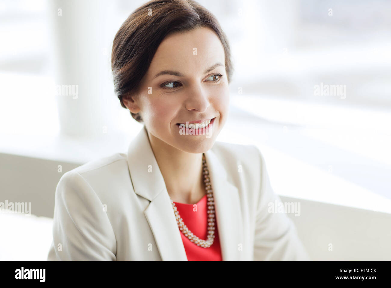 Happy lady elegant hi-res stock photography and images - Alamy