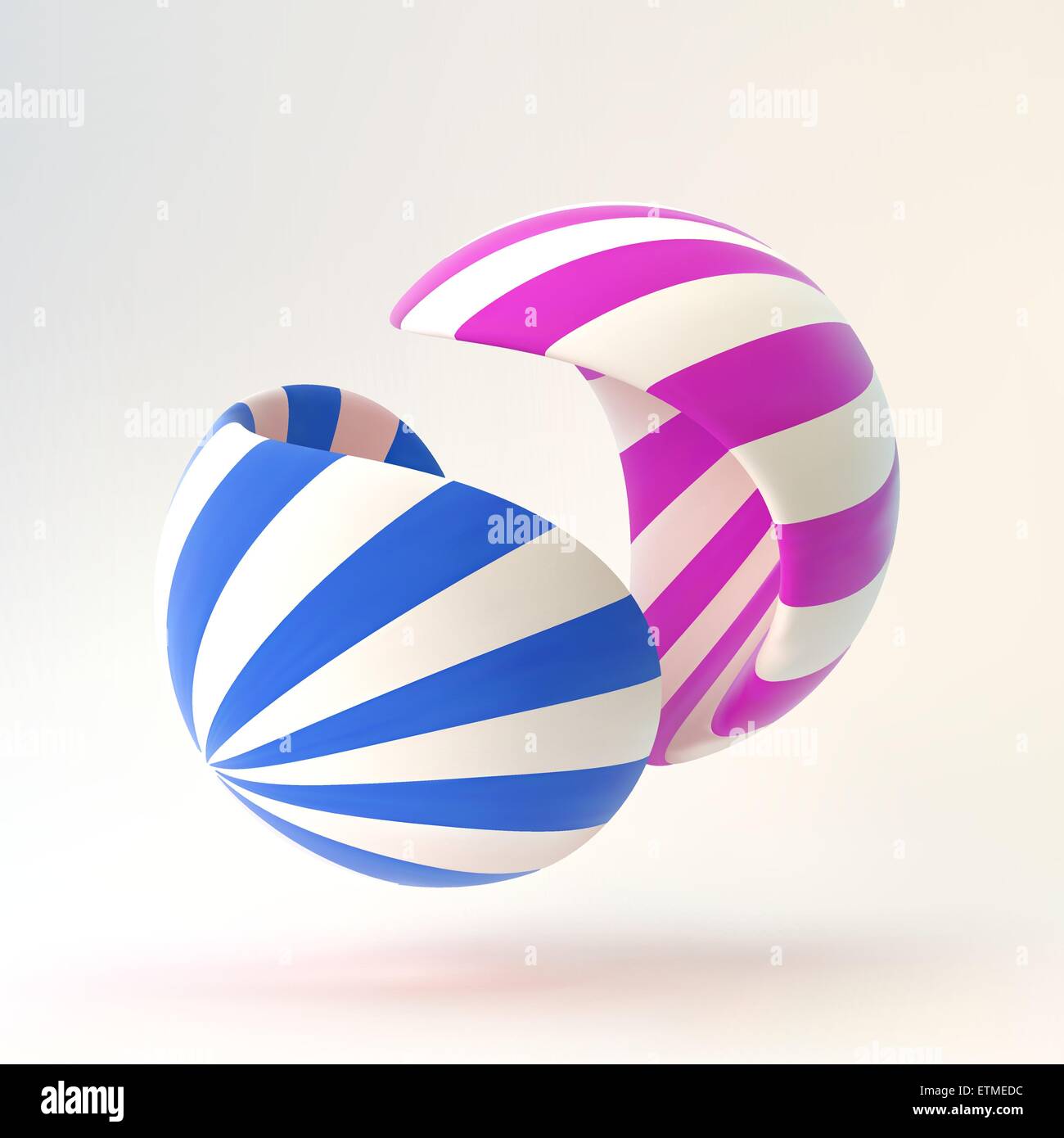 3D abstract illustration. Vector template Stock Vector Image & Art - Alamy