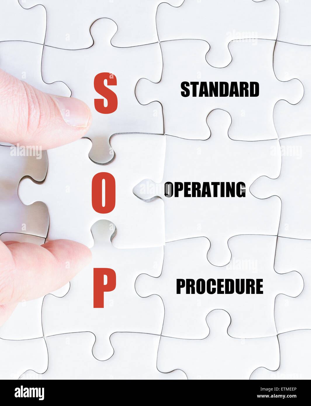 Standard operating procedure hi-res stock photography and images - Alamy