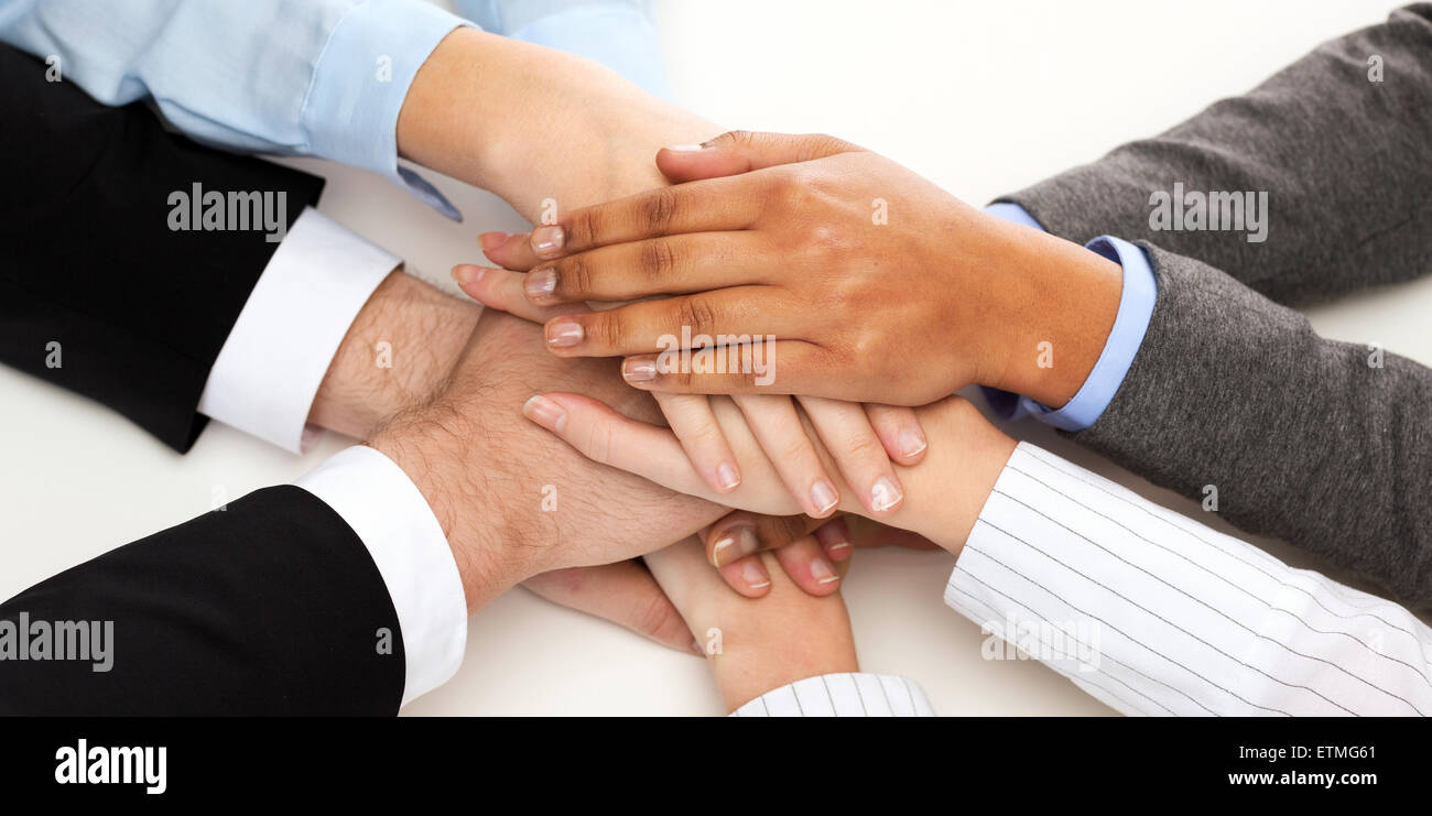 group of businesspeople celebrating victory Stock Photo - Alamy