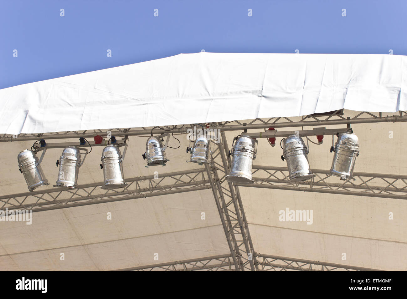Concert lights on stage hi-res stock photography and images - Alamy