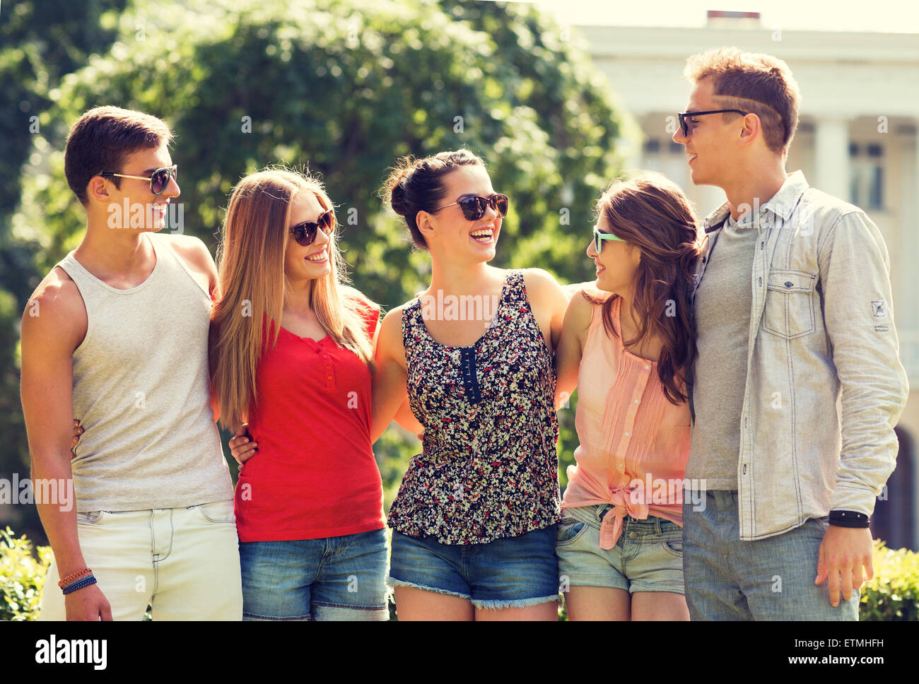 Men friends smiling not couple hi-res stock photography and images - Alamy