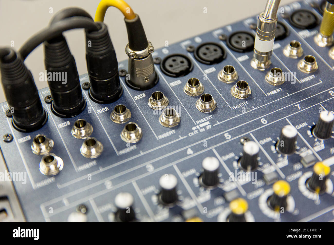 Studio control desk hi-res stock photography and images - Alamy