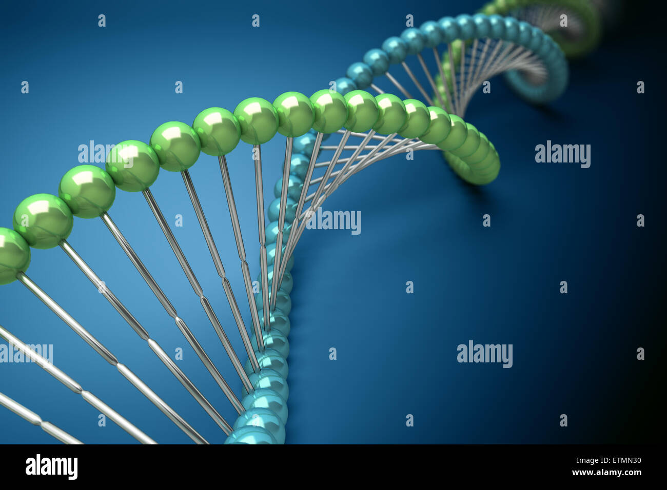 Stylized dna double helix model hi-res stock photography and images - Alamy