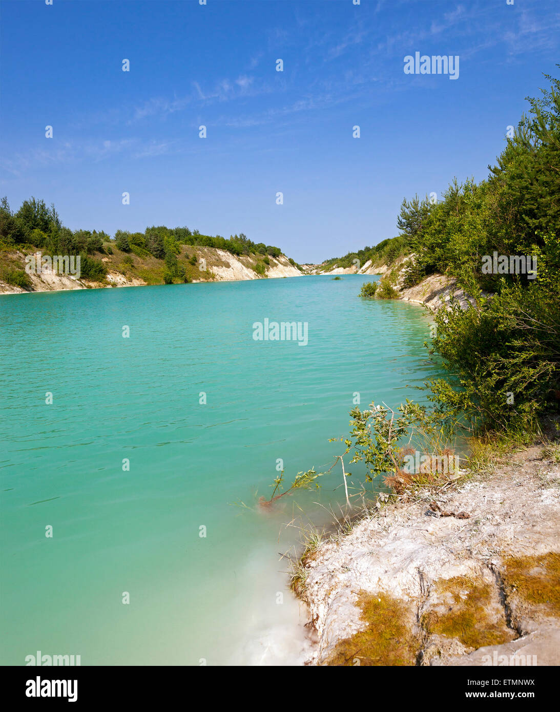 the artificial lake Stock Photo - Alamy