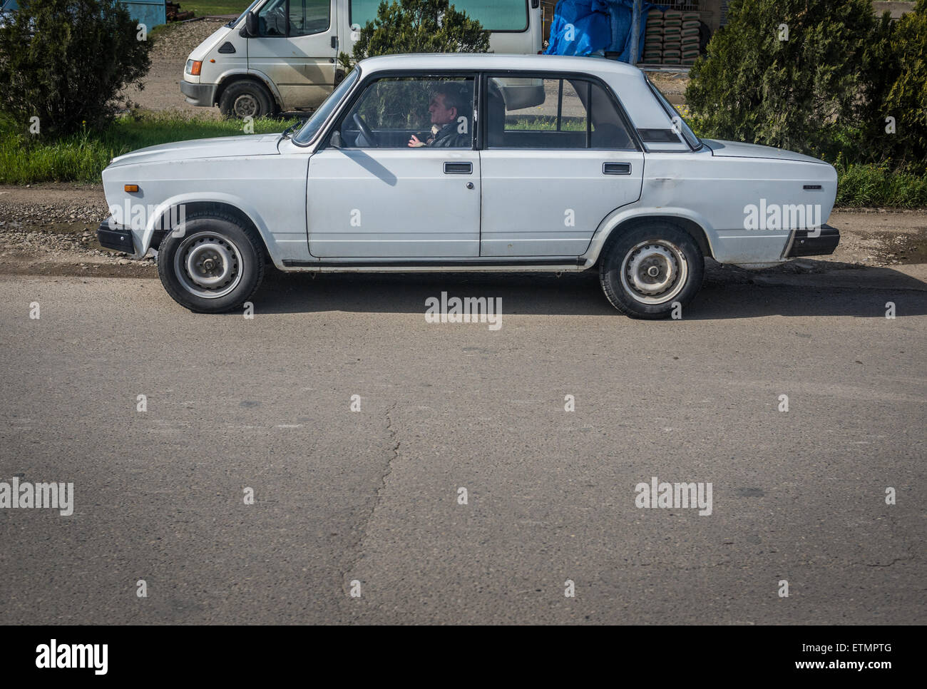 Lada 1600 car (VAZ 2106) in Tbilisi, capital of Georgia Stock Photo - Alamy