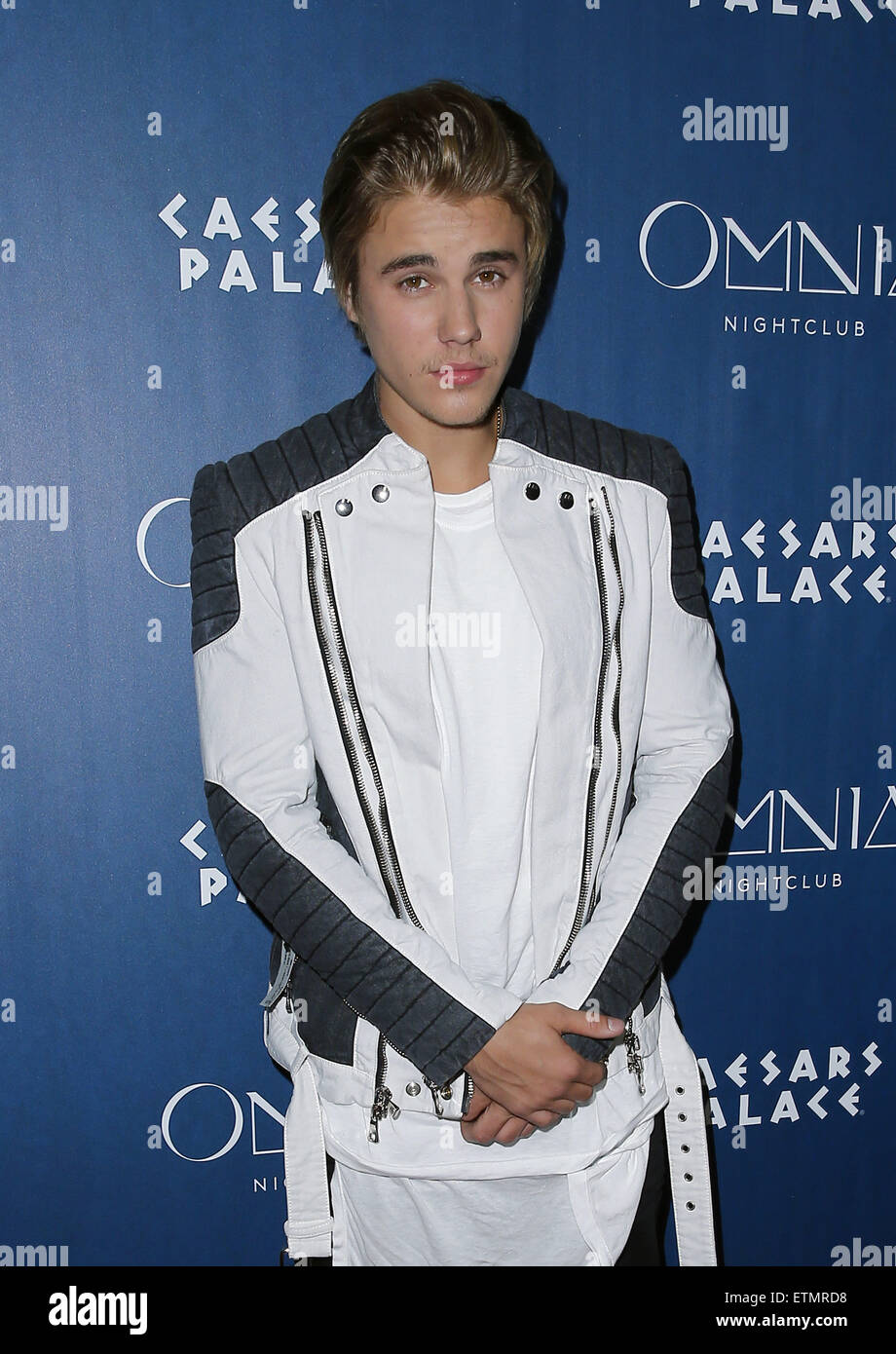 Justin Bieber Celebrates 21st Birthday at Omnia Inside Caesar Palace ...