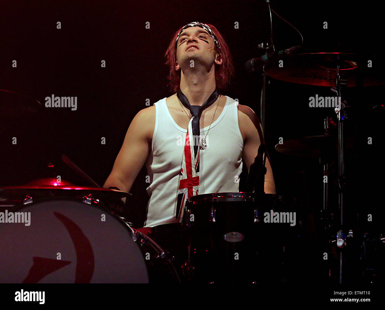 Halestorm perform live at Manchester's O2 Apollo Featuring: Arejay Hale ...