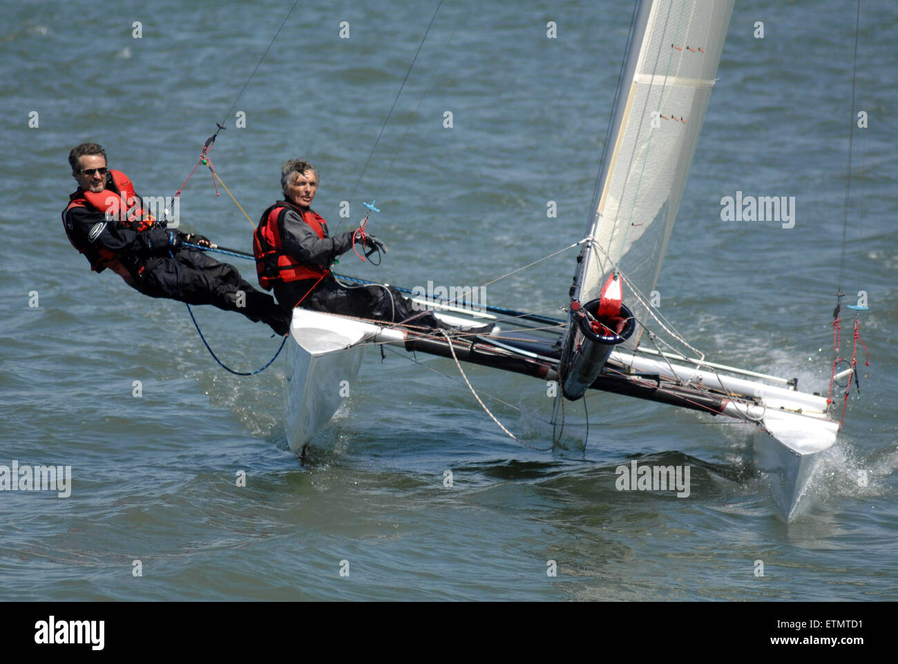 Vancouver, Canada. 14th June, 2015. Sailors compete in the 2015 Red ...