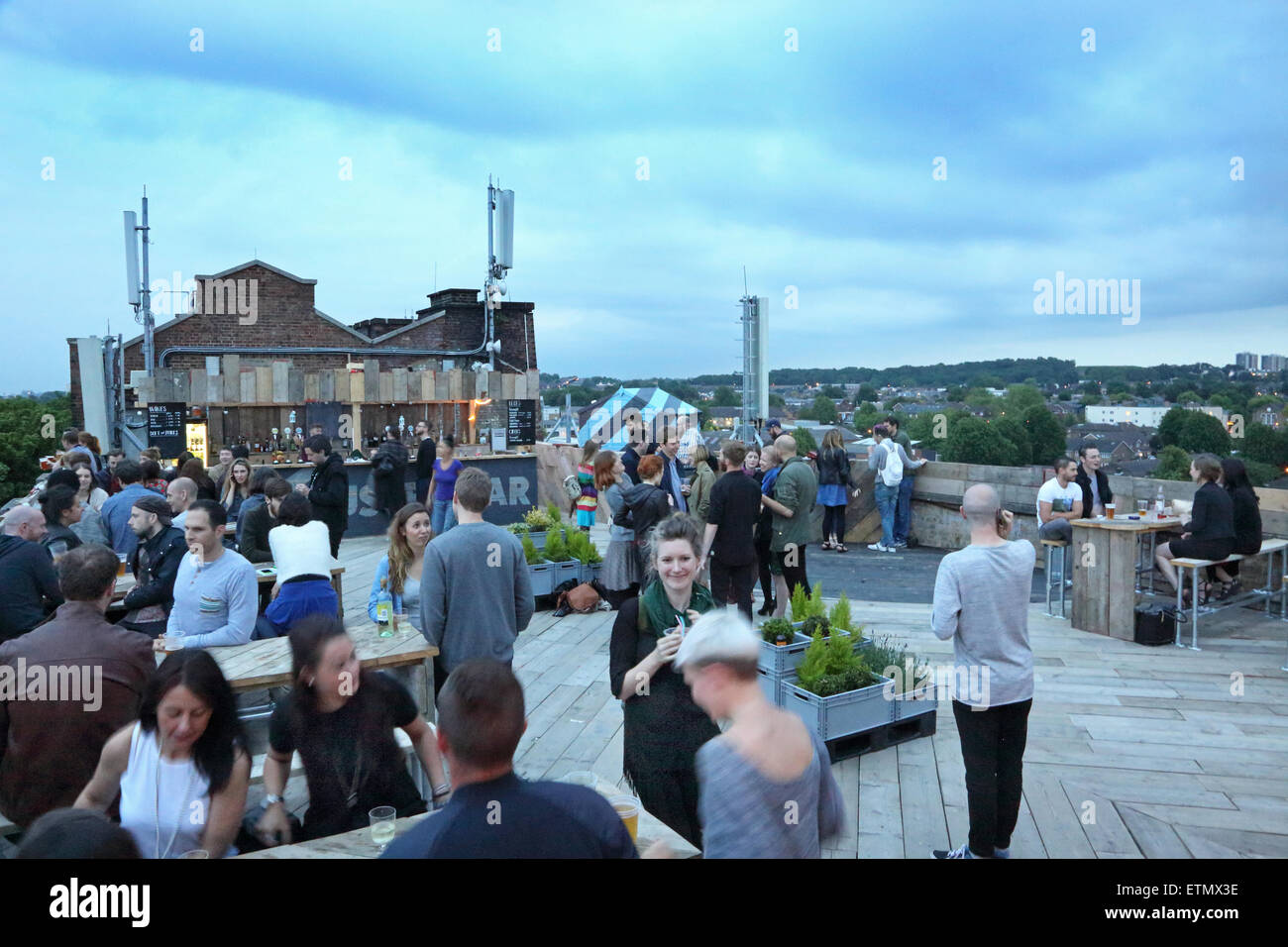 Bussey rooftop bar peckham hi-res stock photography and images - Alamy