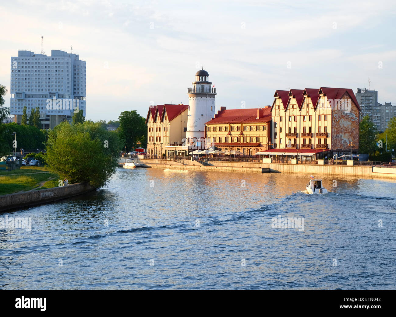Ethnographic and trade center, Kaliningrad Stock Photo - Alamy