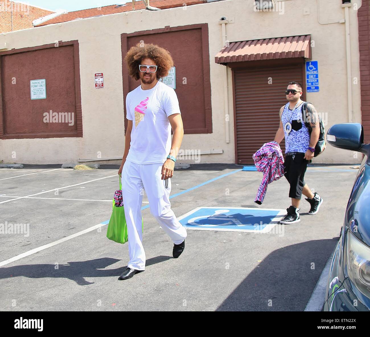 Celebrities outside the 'Dancing With The Stars' rehearsal studios ...