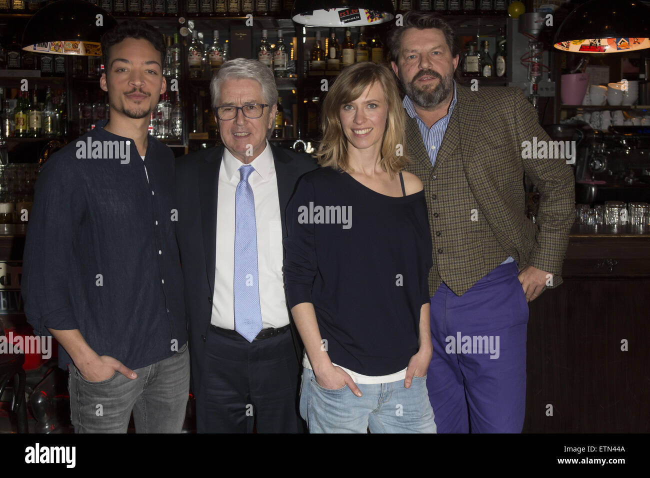 Celebrities promoting the new Tele5 Shows : „Der Kluegere kippt nach ...