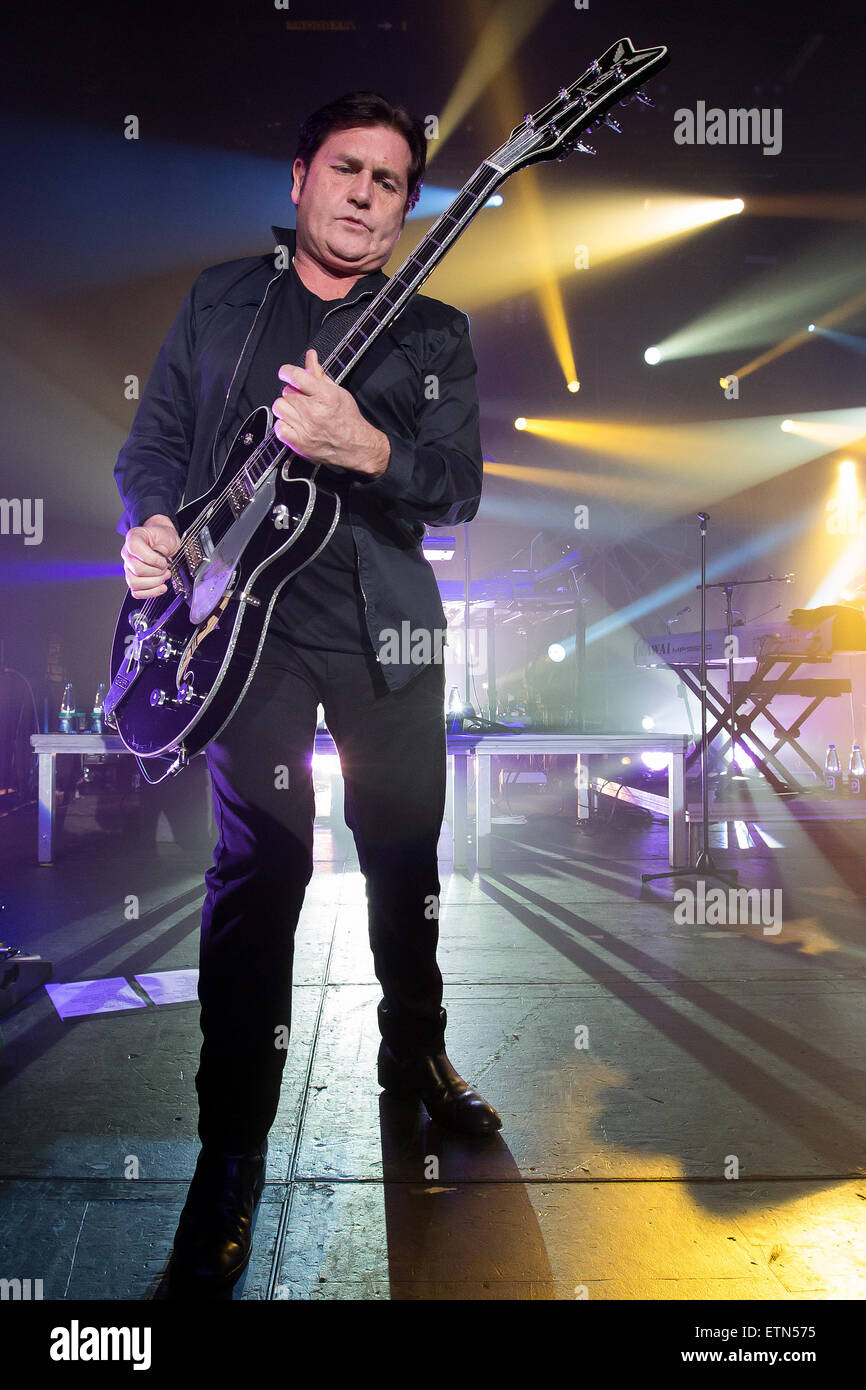 Simple Minds performing live on stage at Liseberg in Gothenburg ...