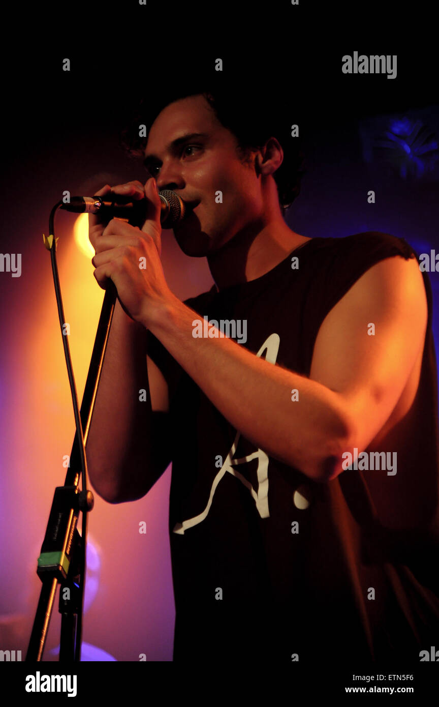 Andy Jordan performing live on stage at Library, HMV Institute ...