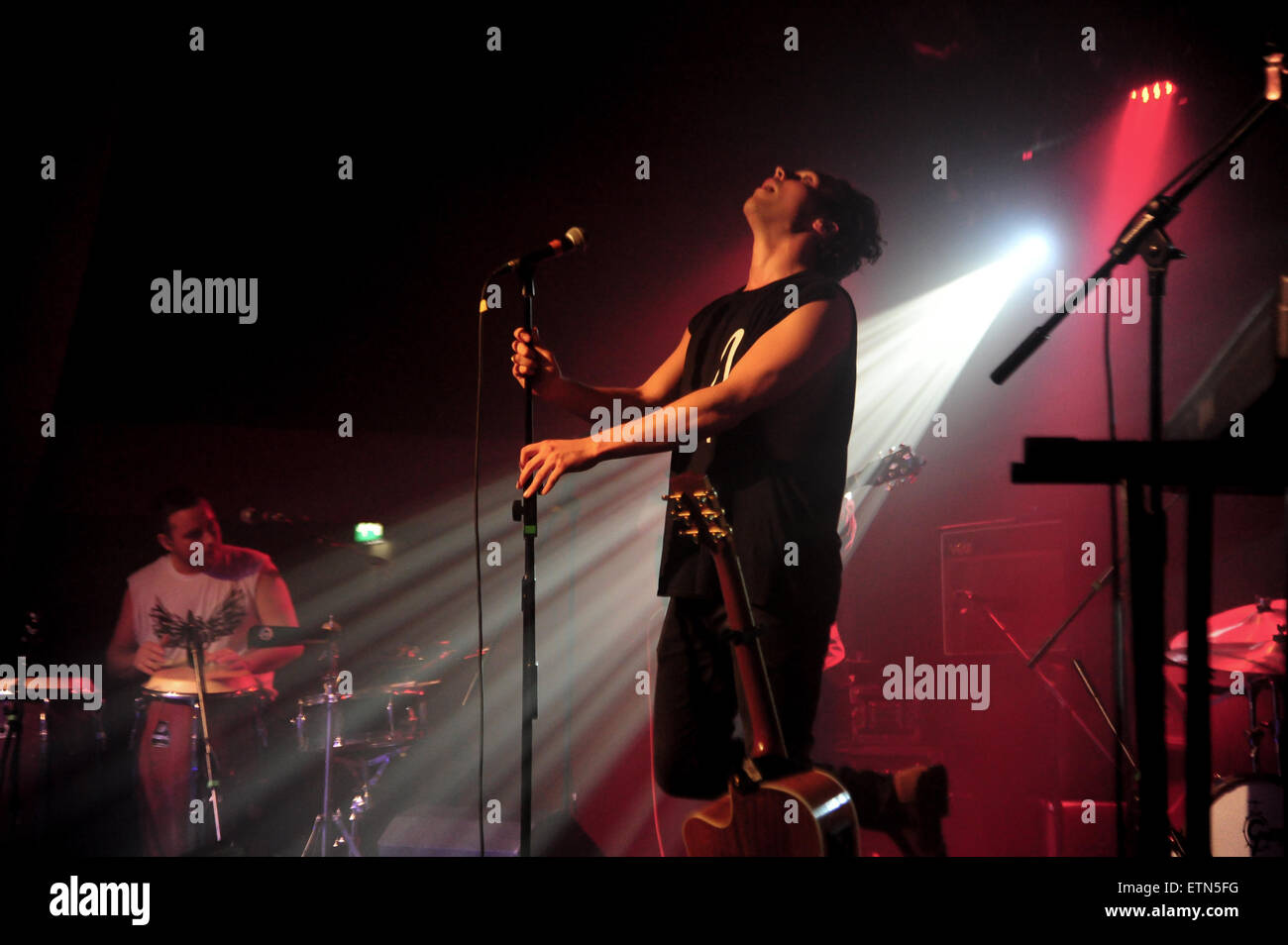 Andy Jordan performing live on stage at Library, HMV Institute ...